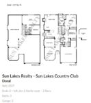 Sun Lakes Country Club Floorplans | Sun Lakes Realty
