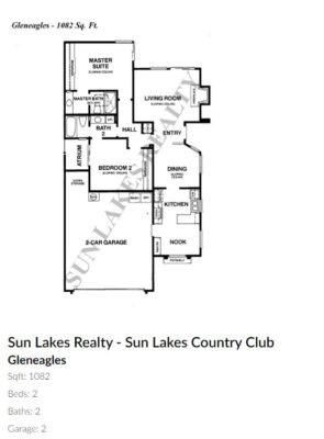 Sun Lakes Country Club Floorplans | Sun Lakes Realty