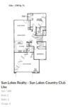 Sun Lakes Country Club Floorplans | Sun Lakes Realty